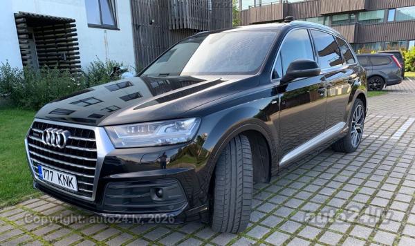 Melns Audi Q7 2016 Tallina, ar dzinēja tilpumu 3.00 L un nobraukumu 279 tūkst. km par 23900 €, foto 4 vietnē AUTOMOTO.COM.LV