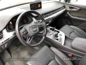 Black Audi Q7 2016 in Tallinn, with an engine capacity of 3.00 L and mileage of 279 thousand km for 23900 €, photo 7 on AUTOMOTO.COM.LV
