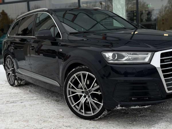 Melns Audi Q7 2016 Klaipėda, ar dzinēja tilpumu 2.97 L un nobraukumu 355 tūkst. km par 21700 €, foto 1 vietnē AUTOMOTO.COM.LV