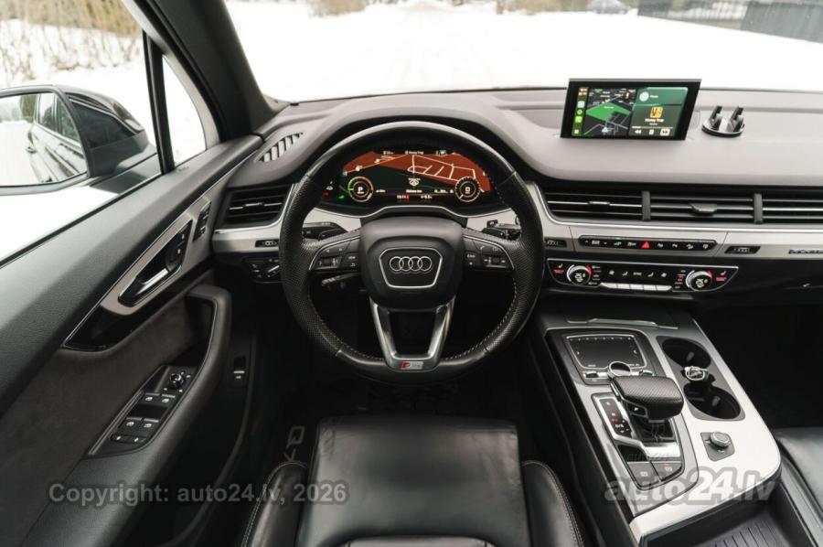 Melns Audi Q7 2016 Tartu, ar dzinēja tilpumu 3.00 L un nobraukumu 219 tūkst. km par 23999 €, foto 8 vietnē AUTOMOTO.COM.LV