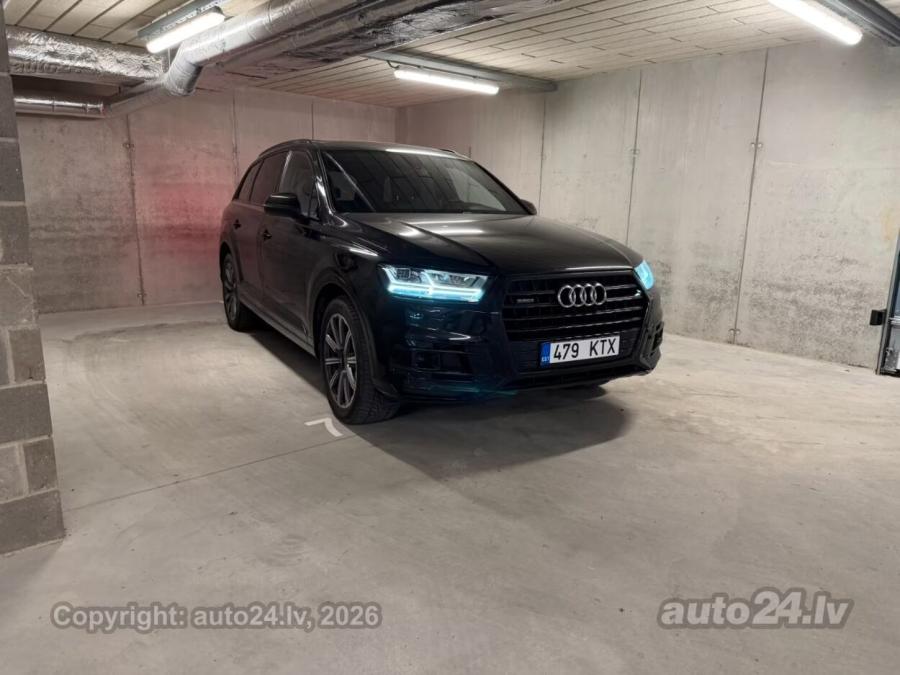 Melns Audi Q7 2016 Tallina, ar dzinēja tilpumu 3.00 L un nobraukumu 181 tūkst. km par 27900 €, foto 1 vietnē AUTOMOTO.COM.LV