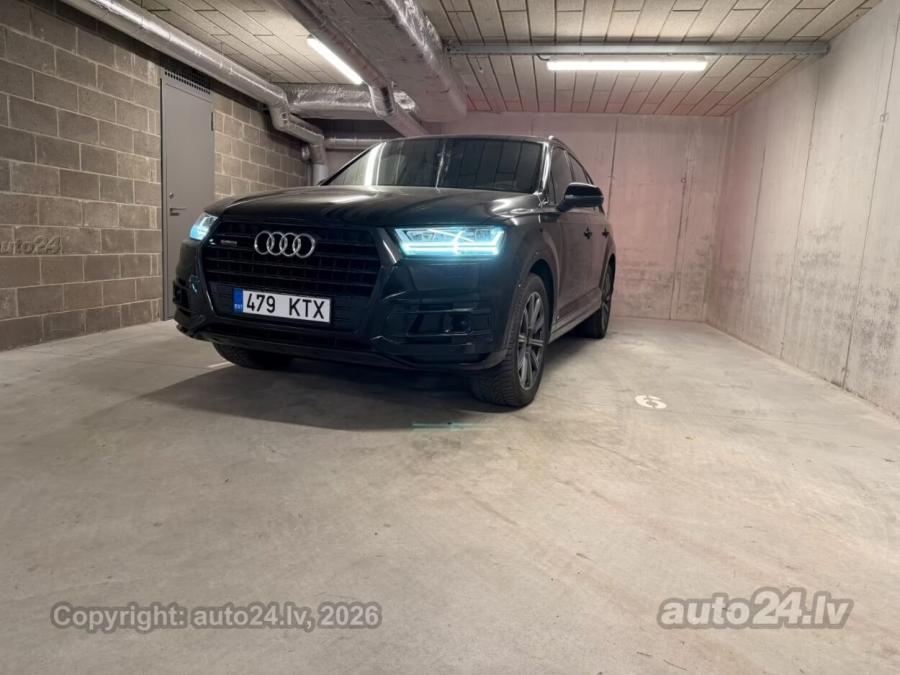 Melns Audi Q7 2016 Tallina, ar dzinēja tilpumu 3.00 L un nobraukumu 181 tūkst. km par 27900 €, foto 2 vietnē AUTOMOTO.COM.LV