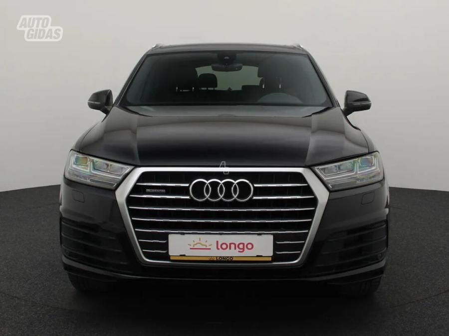 Black Audi Q7 2016 in Vilnius, with an engine capacity of 3.00 L and mileage of 233 thousand km for 25499 €, photo 4 on AUTOMOTO.COM.LV