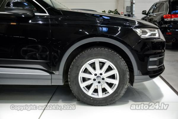 Black Audi Q7 2016 in Tallinn, with an engine capacity of 3.00 L and mileage of 91 thousand km for 26900 €, photo 6 on AUTOMOTO.COM.LV