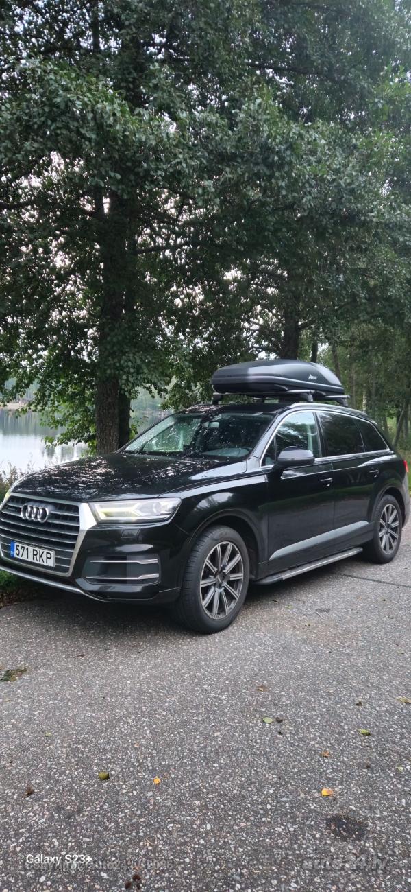 Melns Audi Q7 2016 Pērnava, ar dzinēja tilpumu 3.00 L un nobraukumu 320 tūkst. km par 24000 €, foto 1 vietnē AUTOMOTO.COM.LV