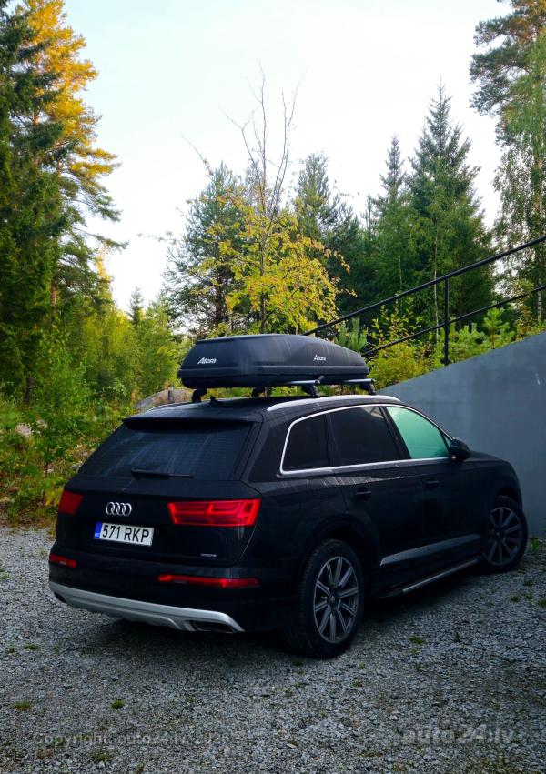 Melns Audi Q7 2016 Pērnava, ar dzinēja tilpumu 3.00 L un nobraukumu 320 tūkst. km par 24000 €, foto 2 vietnē AUTOMOTO.COM.LV
