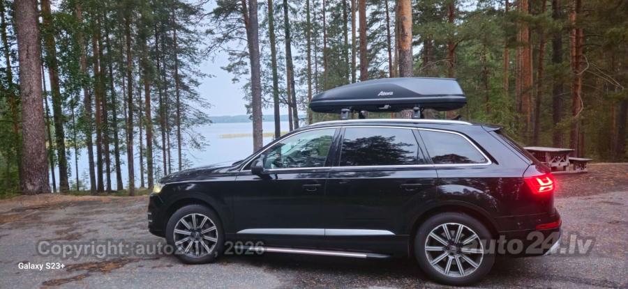 Melns Audi Q7 2016 Pērnava, ar dzinēja tilpumu 3.00 L un nobraukumu 320 tūkst. km par 24000 €, foto 4 vietnē AUTOMOTO.COM.LV