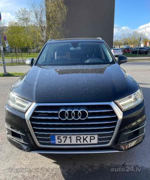 Melns Audi Q7 2016 Pērnava, ar dzinēja tilpumu 3.00 L un nobraukumu 320 tūkst. km par 24000 €, foto 5 vietnē AUTOMOTO.COM.LV
