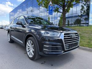 Melns Audi Q7 2016 Panevēža, ar dzinēja tilpumu 3.00 L un nobraukumu 439 tūkst. km par 15500 €, foto  vietnē AUTOMOTO.COM.LV