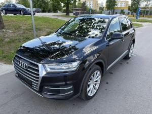 Black Audi Q7 2016 in Panevezys, with an engine capacity of 3.00 L and mileage of 439 thousand km for 15500 €, photo 5 on AUTOMOTO.COM.LV