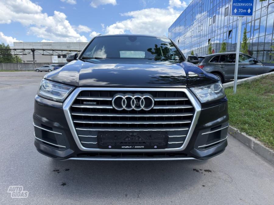 Black Audi Q7 2016 in Panevezys, with an engine capacity of 3.00 L and mileage of 439 thousand km for 15500 €, photo 6 on AUTOMOTO.COM.LV