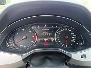 Black Audi Q7 2016 in Panevezys, with an engine capacity of 3.00 L and mileage of 439 thousand km for 15500 €, photo 20 on AUTOMOTO.COM.LV