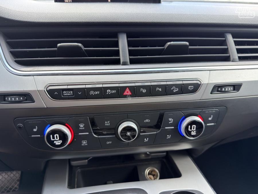 Black Audi Q7 2016 in Panevezys, with an engine capacity of 3.00 L and mileage of 439 thousand km for 15500 €, photo 27 on AUTOMOTO.COM.LV
