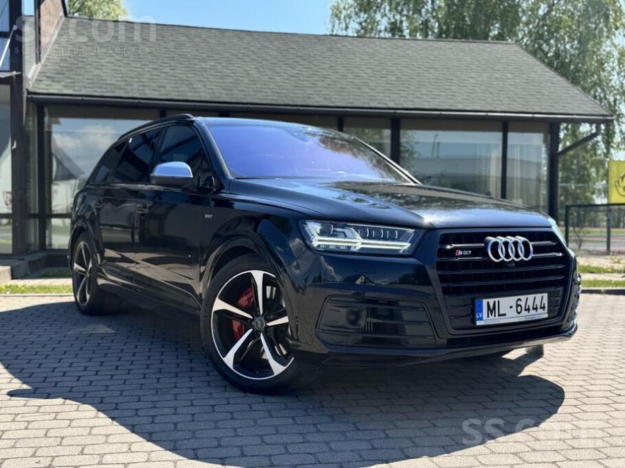 Melns Audi Q7 2016 Tukums, ar dzinēja tilpumu 4.00 L un nobraukumu 176 tūkst. km par 34900 €, foto 5 vietnē AUTOMOTO.COM.LV