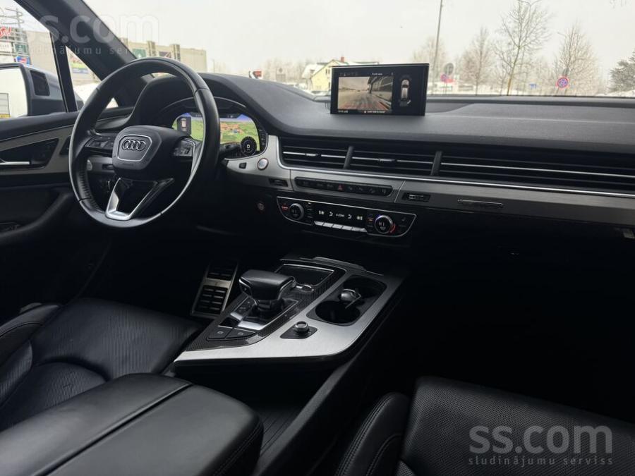 Melns Audi Q7 2016 Tukums, ar dzinēja tilpumu 4.00 L un nobraukumu 176 tūkst. km par 34900 €, foto 11 vietnē AUTOMOTO.COM.LV