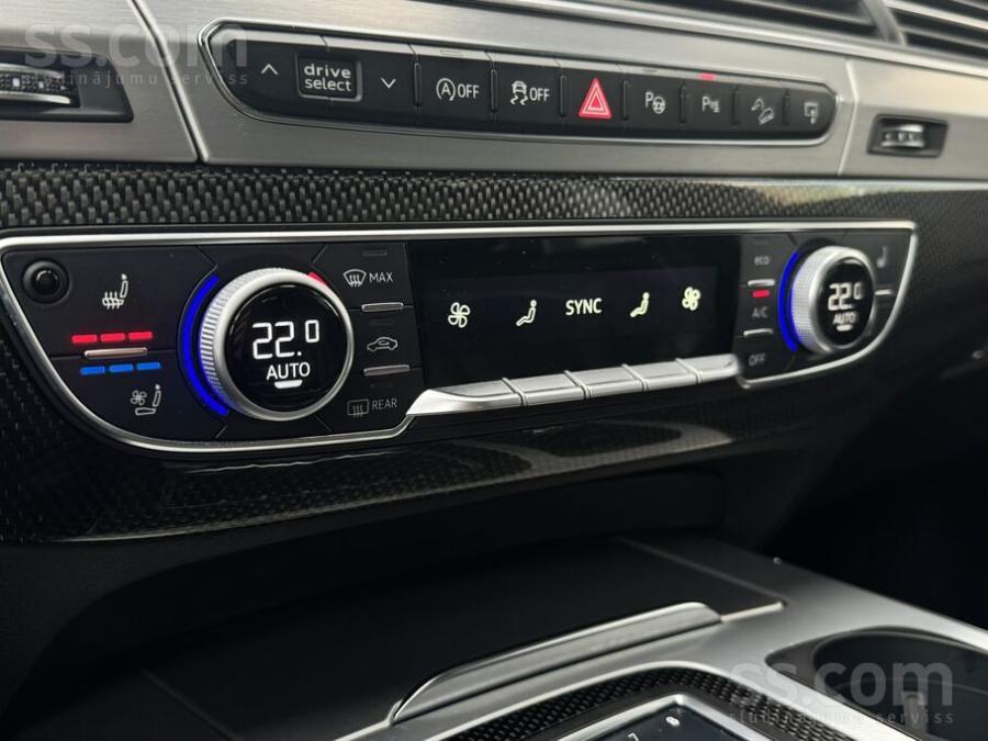 Melns Audi Q7 2016 Tukums, ar dzinēja tilpumu 4.00 L un nobraukumu 176 tūkst. km par 34900 €, foto 15 vietnē AUTOMOTO.COM.LV