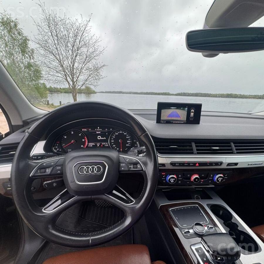 Melns Audi Q7 2016 Rīga, ar dzinēja tilpumu 3.00 L un nobraukumu 295 tūkst. km par 20000 €, foto 6 vietnē AUTOMOTO.COM.LV