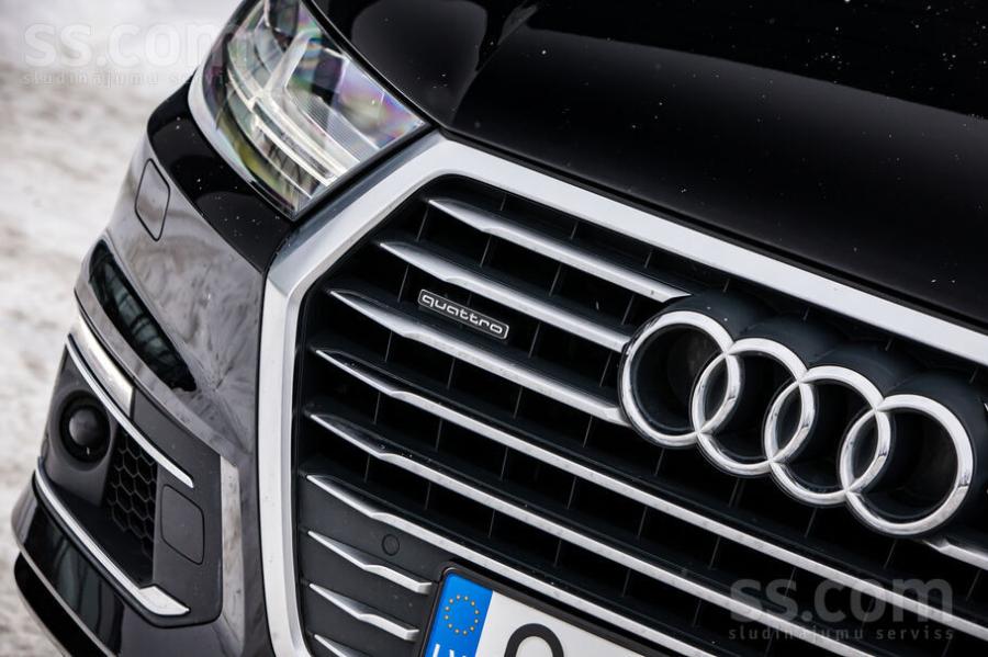 Melns Audi Q7 2016 Rīga, ar dzinēja tilpumu 3.00 L un nobraukumu 235 tūkst. km par 26999 €, foto 4 vietnē AUTOMOTO.COM.LV