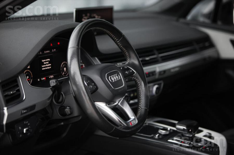 Melns Audi Q7 2016 Rīga, ar dzinēja tilpumu 3.00 L un nobraukumu 235 tūkst. km par 26999 €, foto 13 vietnē AUTOMOTO.COM.LV