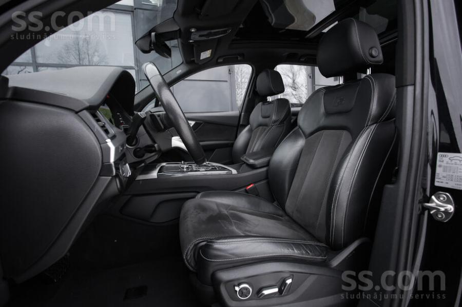 Melns Audi Q7 2016 Rīga, ar dzinēja tilpumu 3.00 L un nobraukumu 235 tūkst. km par 26999 €, foto 14 vietnē AUTOMOTO.COM.LV