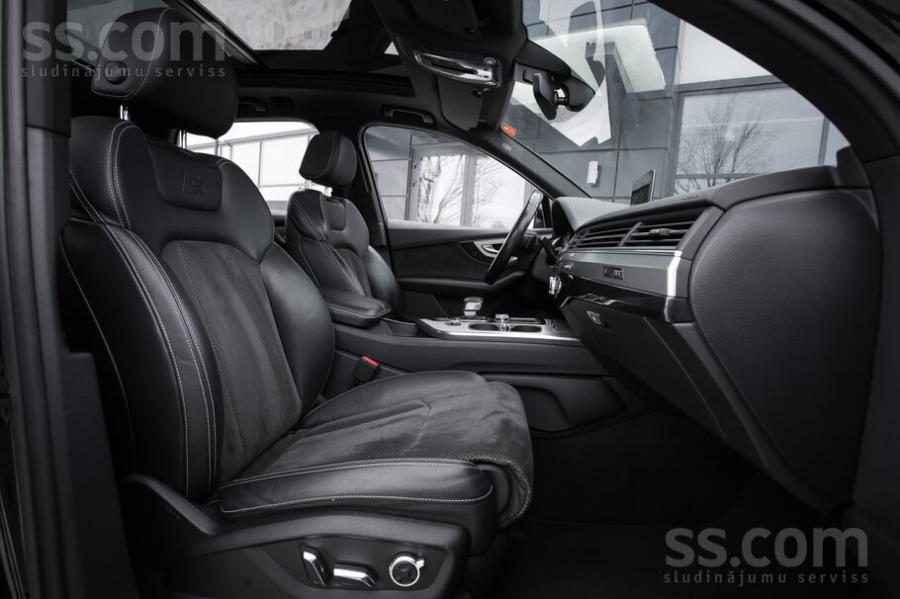 Melns Audi Q7 2016 Rīga, ar dzinēja tilpumu 3.00 L un nobraukumu 235 tūkst. km par 26999 €, foto 18 vietnē AUTOMOTO.COM.LV