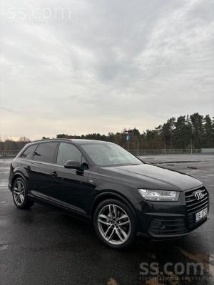 Black Audi Q7 2016 in Riga, with an engine capacity of 3.00 L and mileage of 298 thousand km for 22000 €, photo  on AUTOMOTO.COM.LV