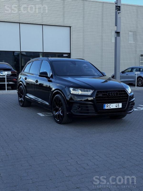 Melns Audi Q7 2016 Rīga, ar dzinēja tilpumu 3.00 L un nobraukumu 289 tūkst. km par 27000 €, foto 2 vietnē AUTOMOTO.COM.LV