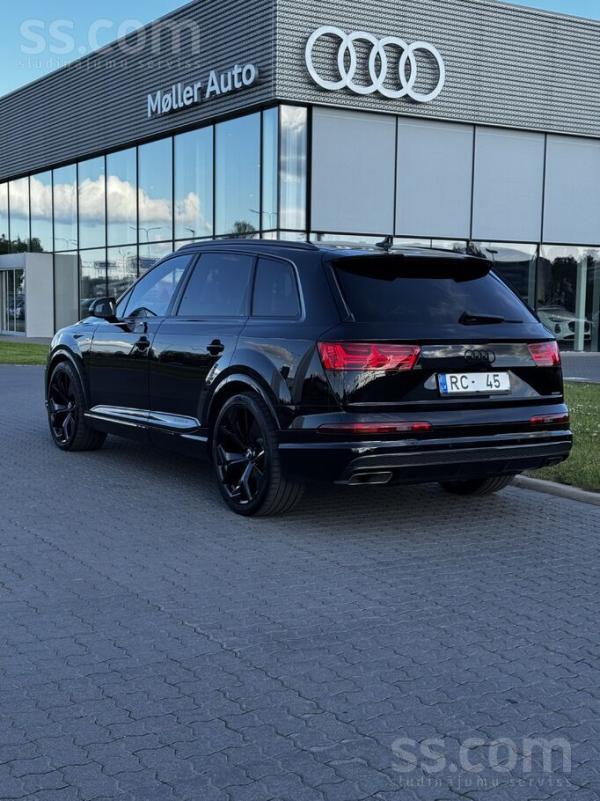 Melns Audi Q7 2016 Rīga, ar dzinēja tilpumu 3.00 L un nobraukumu 289 tūkst. km par 27000 €, foto 5 vietnē AUTOMOTO.COM.LV