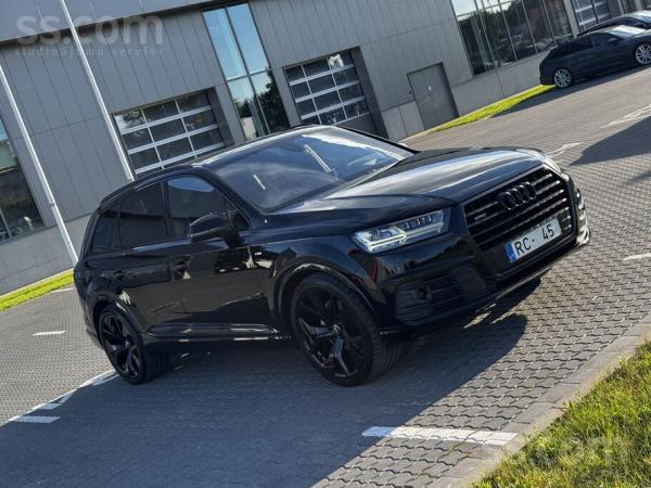 Melns Audi Q7 2016 Rīga, ar dzinēja tilpumu 3.00 L un nobraukumu 289 tūkst. km par 27000 €, foto 6 vietnē AUTOMOTO.COM.LV