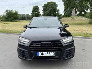 Black Audi Q7 2016 in Riga, with an engine capacity of 3.00 L and mileage of 0 thousand km for 19990 €, photo 3 on AUTOMOTO.COM.LV