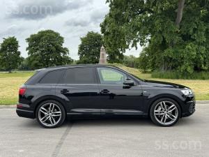 Black Audi Q7 2016 in Riga, with an engine capacity of 3.00 L and mileage of 0 thousand km for 19990 €, photo 8 on AUTOMOTO.COM.LV