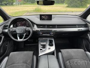 Black Audi Q7 2016 in Riga, with an engine capacity of 3.00 L and mileage of 0 thousand km for 19990 €, photo 16 on AUTOMOTO.COM.LV