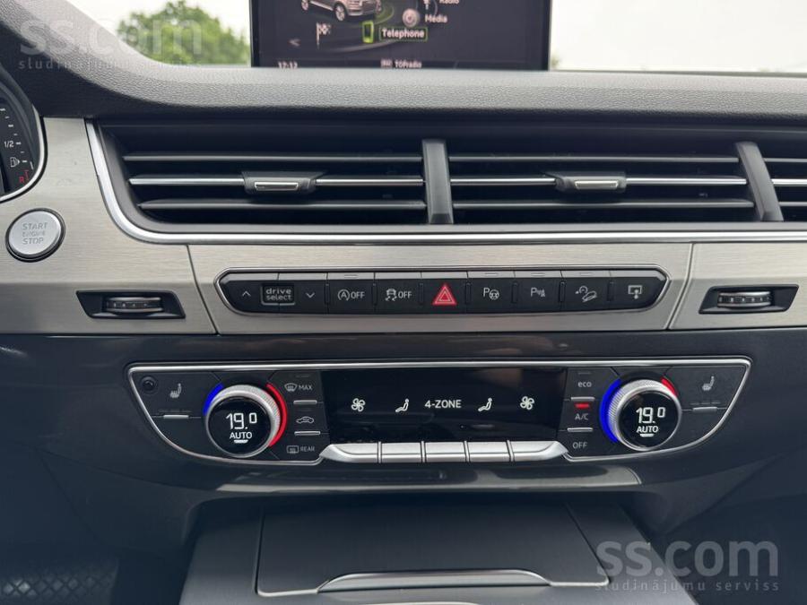 Black Audi Q7 2016 in Riga, with an engine capacity of 3.00 L and mileage of 0 thousand km for 19990 €, photo 25 on AUTOMOTO.COM.LV