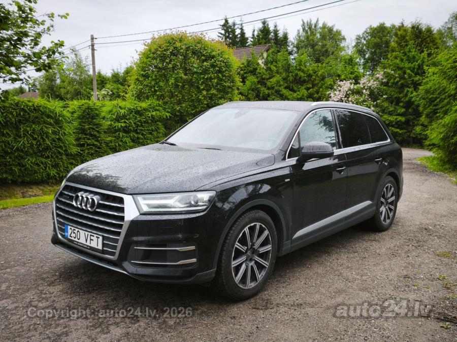 Melns Audi Q7 2016 Tallina, ar dzinēja tilpumu 3.00 L un nobraukumu 257 tūkst. km par 21900 €, foto 1 vietnē AUTOMOTO.COM.LV