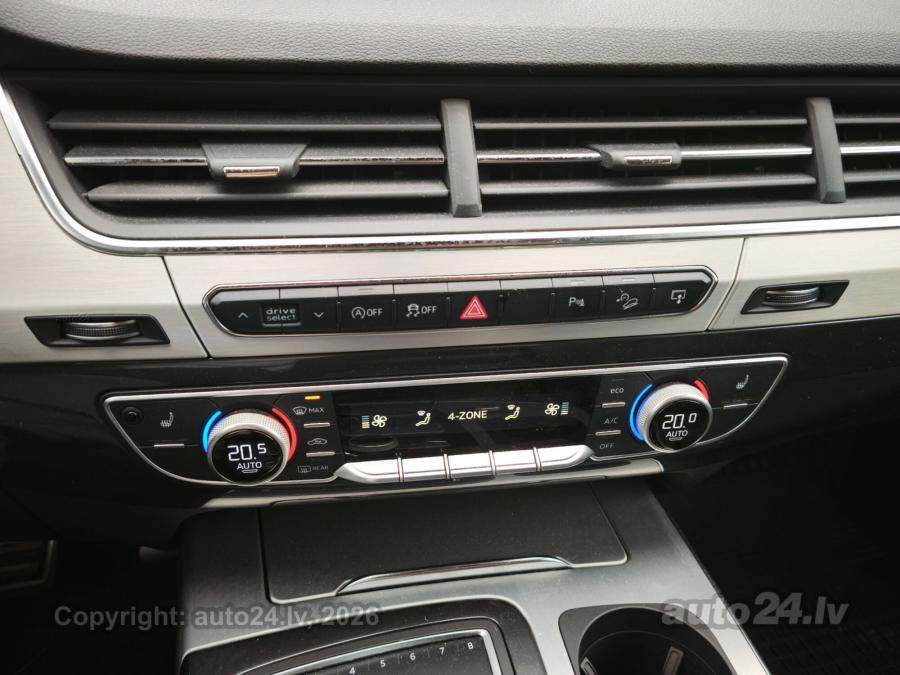 Melns Audi Q7 2016 Tallina, ar dzinēja tilpumu 3.00 L un nobraukumu 257 tūkst. km par 21900 €, foto 13 vietnē AUTOMOTO.COM.LV