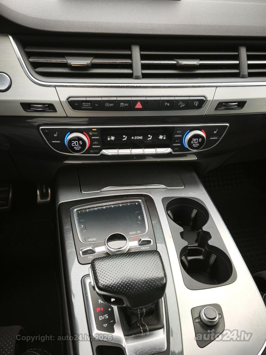 Melns Audi Q7 2016 Tallina, ar dzinēja tilpumu 3.00 L un nobraukumu 257 tūkst. km par 21900 €, foto 14 vietnē AUTOMOTO.COM.LV