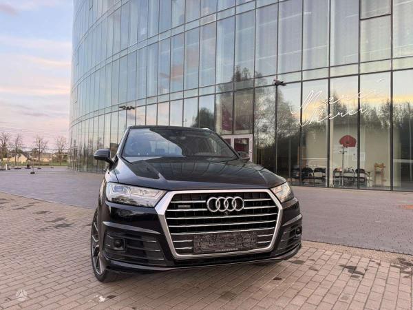 Melns Audi Q7 2016 Šauļi, ar dzinēja tilpumu 2.97 L un nobraukumu 259 tūkst. km par 23200 €, foto 7 vietnē AUTOMOTO.COM.LV
