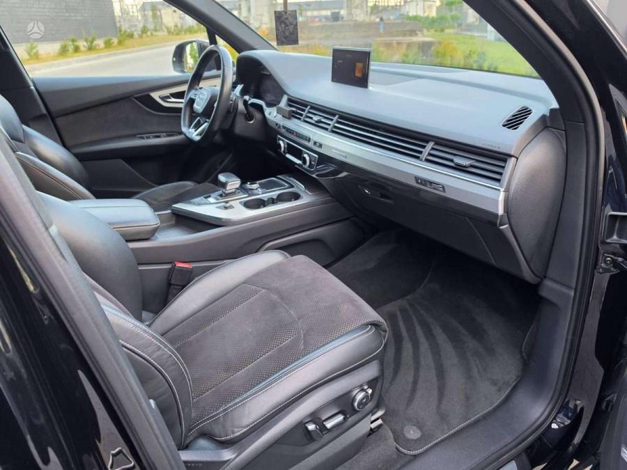 Melns Audi Q7 2016 Šauļi, ar dzinēja tilpumu 2.97 L un nobraukumu 259 tūkst. km par 23200 €, foto 11 vietnē AUTOMOTO.COM.LV