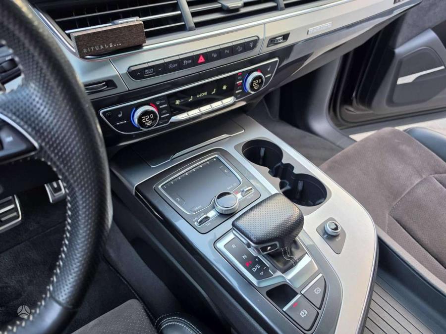 Melns Audi Q7 2016 Šauļi, ar dzinēja tilpumu 2.97 L un nobraukumu 259 tūkst. km par 23200 €, foto 21 vietnē AUTOMOTO.COM.LV