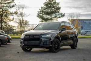 Melns Audi Q7 2016 Liepāja, ar dzinēja tilpumu 3.00 L un nobraukumu 185 tūkst. km par 33500 €, foto  vietnē AUTOMOTO.COM.LV