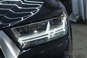 Black Audi Q7 2016 in Riga, with an engine capacity of 3.00 L and mileage of 255 thousand km for 29900 €, photo 7 on AUTOMOTO.COM.LV