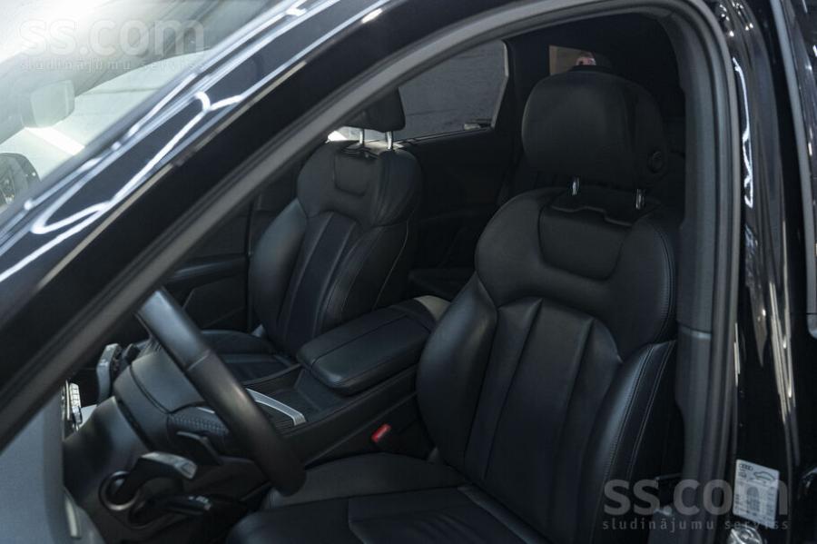 Black Audi Q7 2016 in Riga, with an engine capacity of 3.00 L and mileage of 255 thousand km for 29900 €, photo 17 on AUTOMOTO.COM.LV