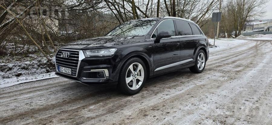 Black Audi Q7 2016 in Riga, with an engine capacity of 3.00 L and mileage of 255 thousand km for 29900 €, photo 21 on AUTOMOTO.COM.LV