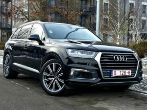 Black Audi Q7 2016 in Riga, with an engine capacity of 3.00 L and mileage of 261 thousand km for 23200 €, photo  on AUTOMOTO.COM.LV