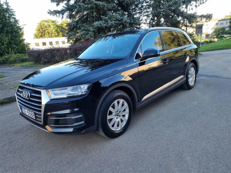 Melns Audi Q7 2016 Jēkabpils, ar dzinēja tilpumu 3.00 L un nobraukumu 326 tūkst. km par 23500 €, foto 1 vietnē AUTOMOTO.COM.LV
