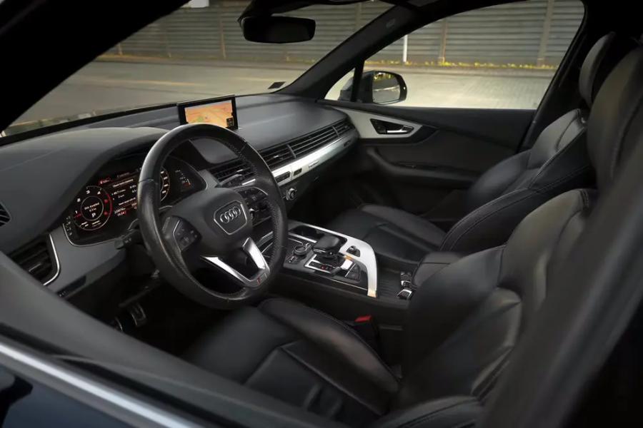 Melns Audi Q7 2016 Jelgava, ar dzinēja tilpumu 3.00 L un nobraukumu 220 tūkst. km par 24300 €, foto 12 vietnē AUTOMOTO.COM.LV