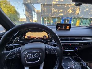 Black Audi Q7 2016 in Liepaja, with an engine capacity of 3.00 L and mileage of 450 thousand km for 17300 €, photo 8 on AUTOMOTO.COM.LV
