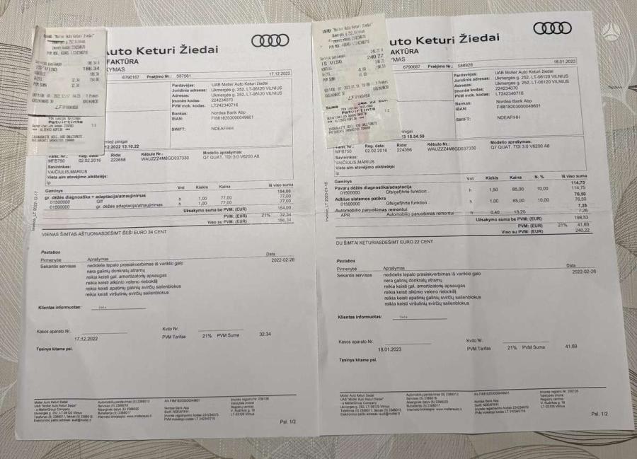 Melns Audi Q7 2016 Viļņa, ar dzinēja tilpumu 3.00 L un nobraukumu 325 tūkst. km par 18250 €, foto 25 vietnē AUTOMOTO.COM.LV
