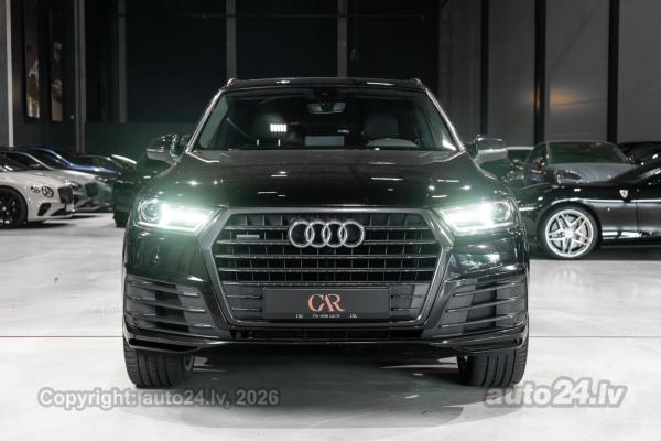 Black Audi Q7 2016 in Riga, with an engine capacity of 3.00 L and mileage of 238 thousand km for 25000 €, photo 2 on AUTOMOTO.COM.LV