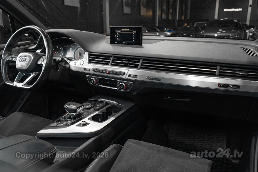 Melns Audi Q7 2016 Rīga, ar dzinēja tilpumu 3.00 L un nobraukumu 238 tūkst. km par 25000 €, foto 12 vietnē AUTOMOTO.COM.LV